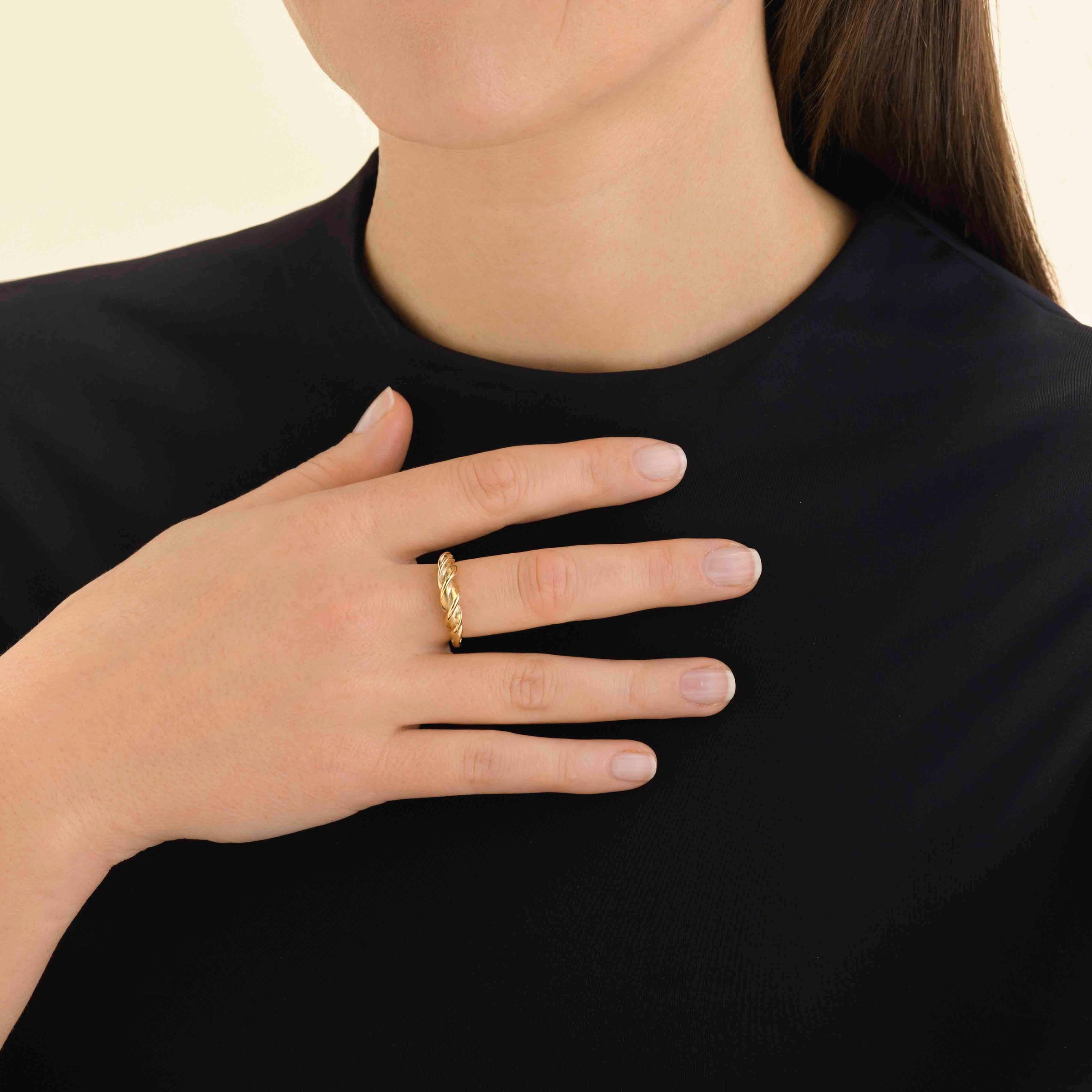 Personalized Rings | Initial Rings | Rosefield Official Website