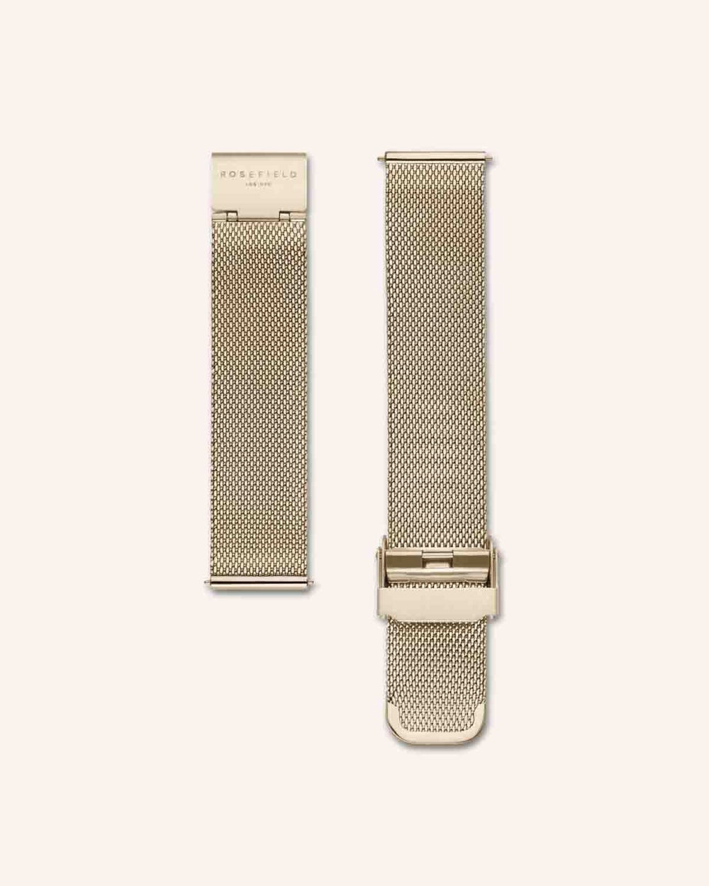 Octagon XS Double Chain Studio White Gold | Rosefield Official